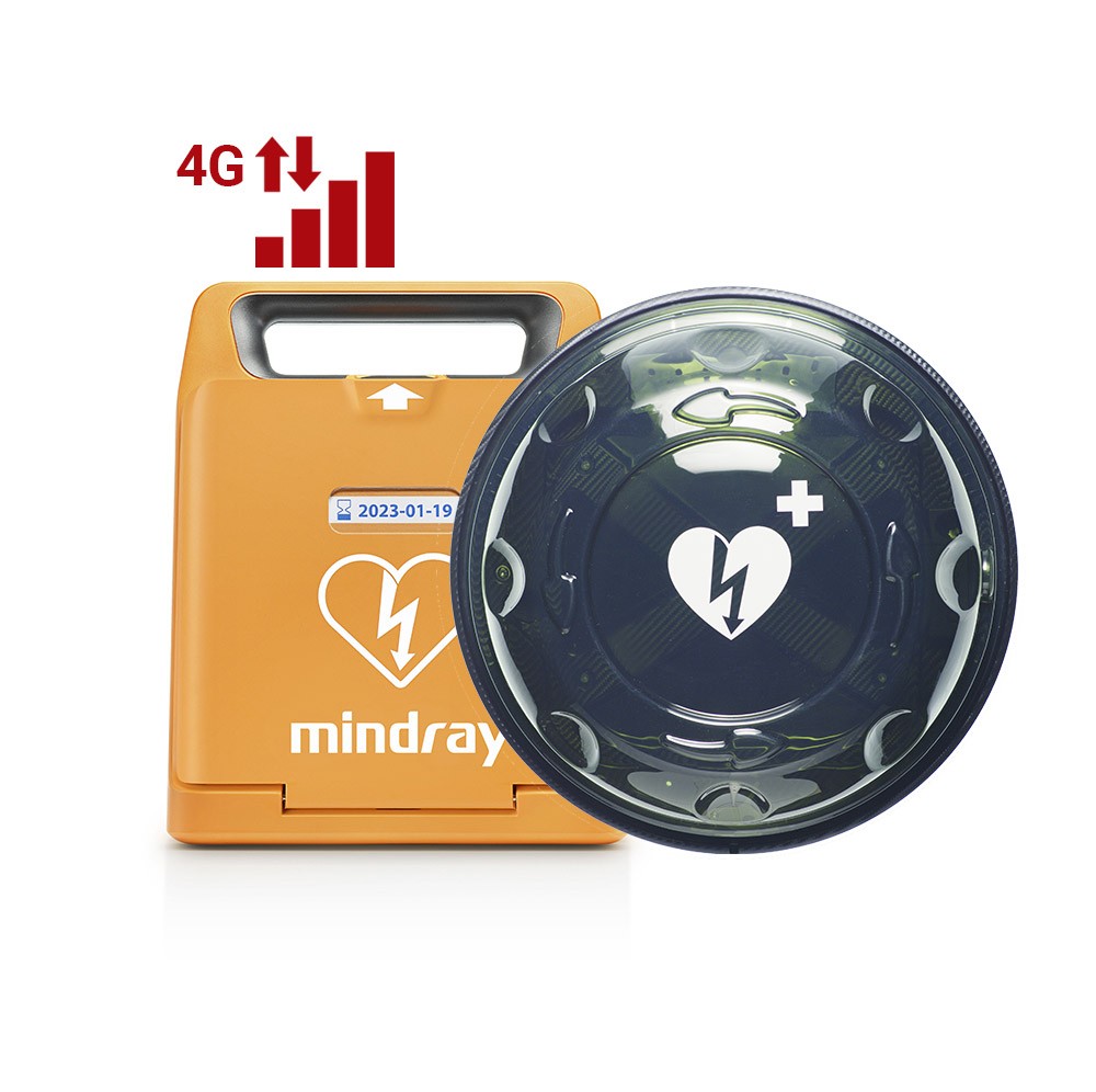 Mindray™ BeneHeart C1 AED with 4G Monitoring - Cardiocare-group.com
